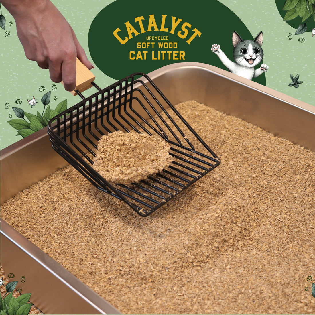Catalyst Cat Litter Multi Cat - High Performance Eco-Friendly Clumping ...